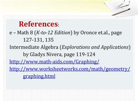 Rectangular Coordinate System Ppt
