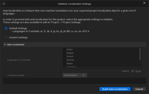 포트나이트 언리얼 에디터의 텍스트 현지화 Fortnite 문서 Epic Developer Community