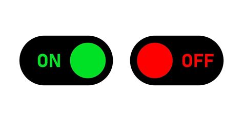 Activate And Deactivate Slider Interface Buttons 2966530 Vector Art At Vecteezy