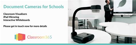 Classroom Visualisers For Schools Document Cameras