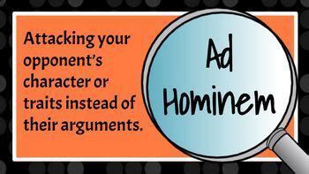 Logical Fallacies Identifying Flawed Arguments By Speech Debate ELA Etc