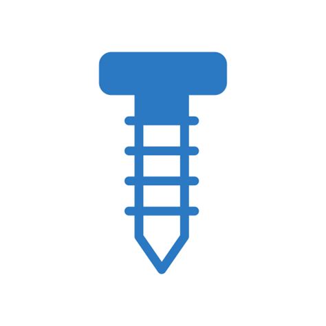 Nut Generic Blue Icon