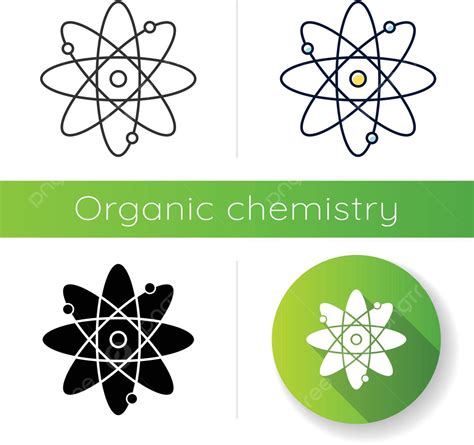 Iconic Molecule Atom With Electrons And Core Medicine Icon Microscopic Vector Medicine Icon