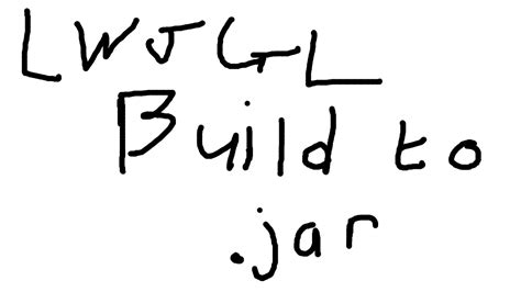 How To Export A Lwjgl Project As An Executable Jar File Youtube