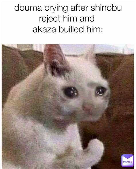Douma Crying After Shinobu Reject Him And Akaza Builled Him