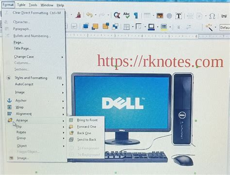 Libre Office Writer Class 10th Digital Documentation Notes