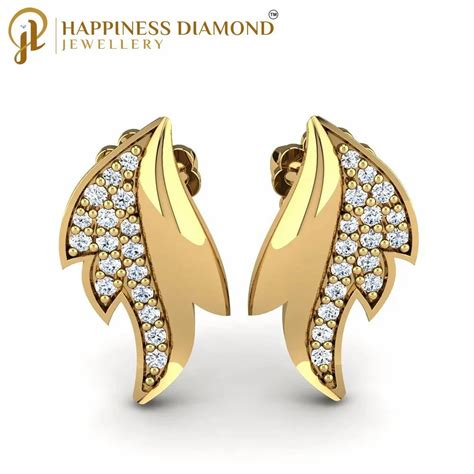 025 Carat Diamond Earrings At ₹ 58500piece Diamond Earring In Surat