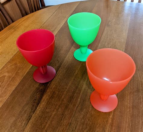 Tupperware Detachable Wine Cup Goblet Container Furniture And Home Living Kitchenware