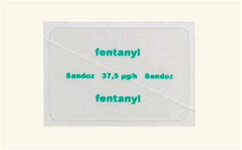 Fentanyl Patches Opiate Addiction And Treatment Resource