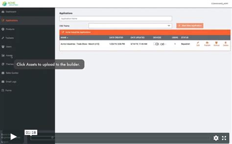 Upload Assets While Inside Collections Commandapp Help