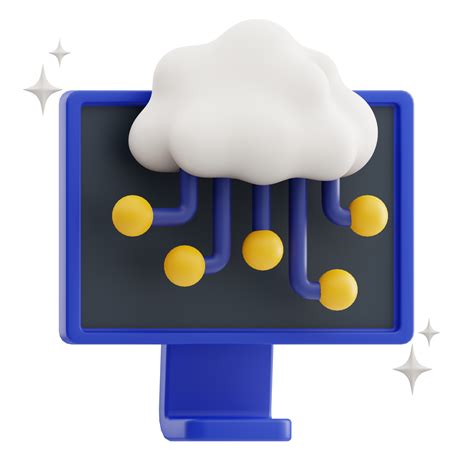 Cloud Computing 3d Illustration 21014323 Png