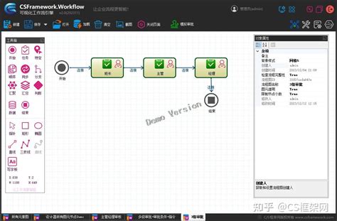 NET可视化工作流程引擎 CSFramework Workflow 知乎