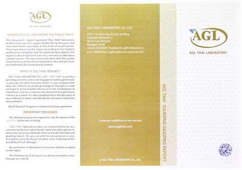 Agl Thai Laboratory Co Ltd