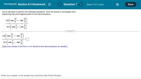 Solved Homework Section 8 3 Homework Question 7 Score 0