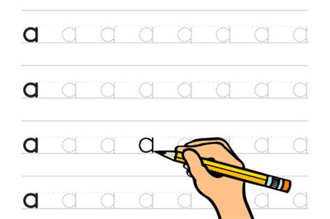 Tracing Letters And Numbers Worksheets