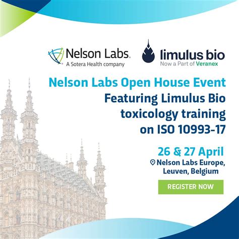 Nelson Labs On Linkedin Leuven Open House 2023 Featuring Limulus Bio