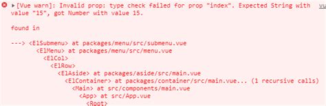 Vue Invalid Prop Type Check Failed For Prop Index Invalid