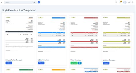 Styleflow Invoice Templates For Perfex Crm By Lenzcreativee Codecanyon