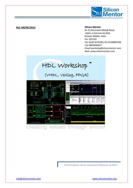 Hdl Workshop Pdf