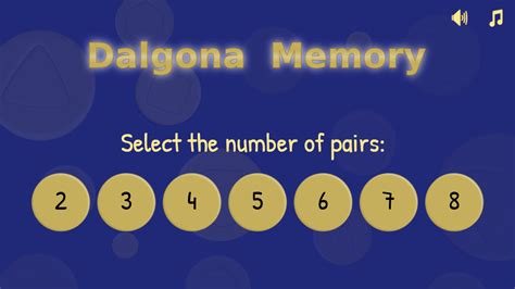 Dalgona Memory Html5 Memory Game By Trezegames Codecanyon