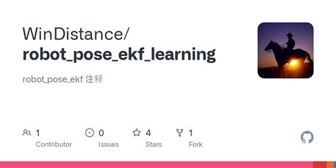 Github Windistancerobotposeekflearning Robotposeekf 注释