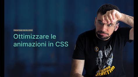 Ottimizzare Le Animazioni In Css Con Chrome Dev Tools Youtube