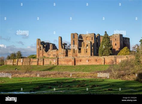 The Remains Of Kenilworth Castle Warwickshire Built After The Norman
