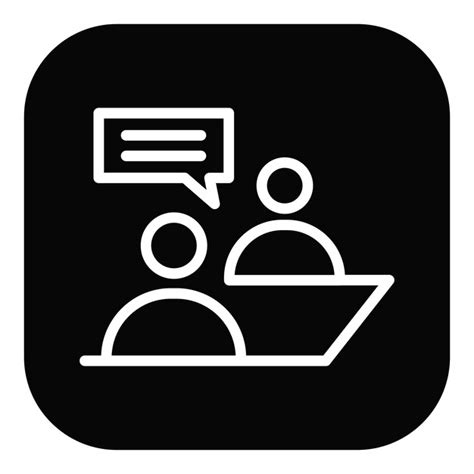 인터뷰 터 일러스트레이션 프리미엄 벡터