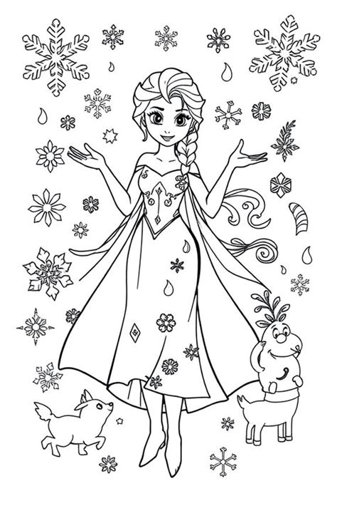Free Elsa Coloring Sheets 10 Printable Sheets To Enjoy