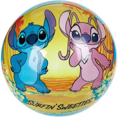 Star Disney Stitch Plastic Ball Stitch 23cm 12 3259 Toys Shop Gr