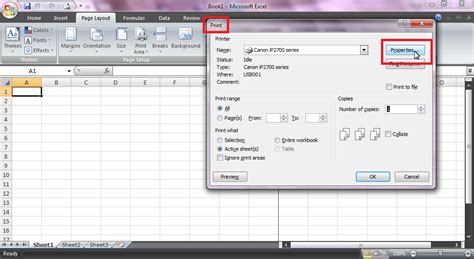Cara Ngeprint Excel Landscape Tutorial Microsoft Office