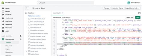 How To Integrate Iubendas Privacy Policy On Shopify Iubenda Help