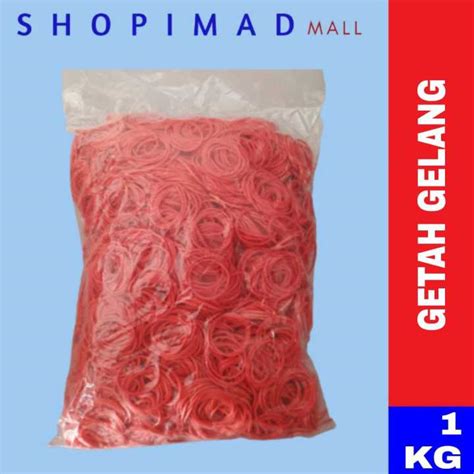 [1kg] Getah Gelang Rubber Band Getah Tempe Lazada