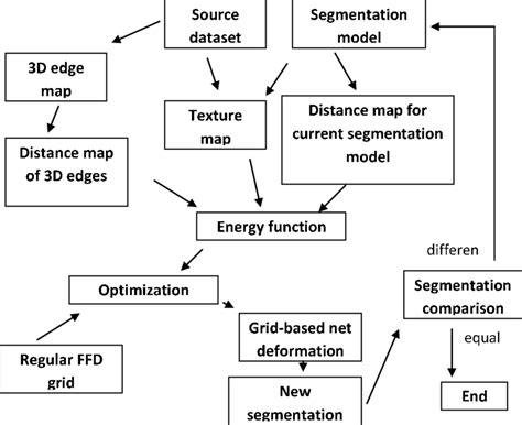 deformable segmentation algorithm diagram download scientific diagram