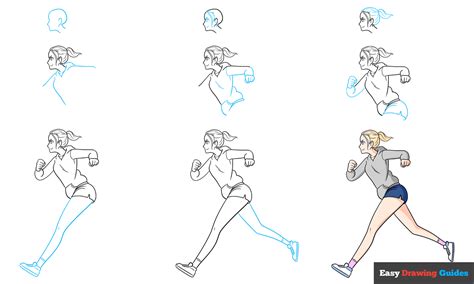 14 Easy Fitness Step By Step Drawing Tutorials