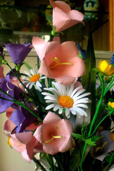 Квиллинг Волшебные узоры Букет полевых цветов