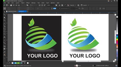 Professional Techniques To Design Logo In Coreldraw Coreldraw Tutorials Doctor Design Youtube