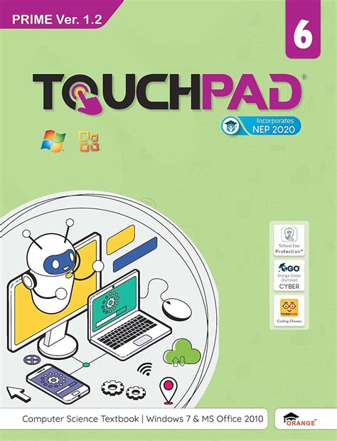 Touchpad Computer Book For Class 6 Unknown Author 9789388590532 Books