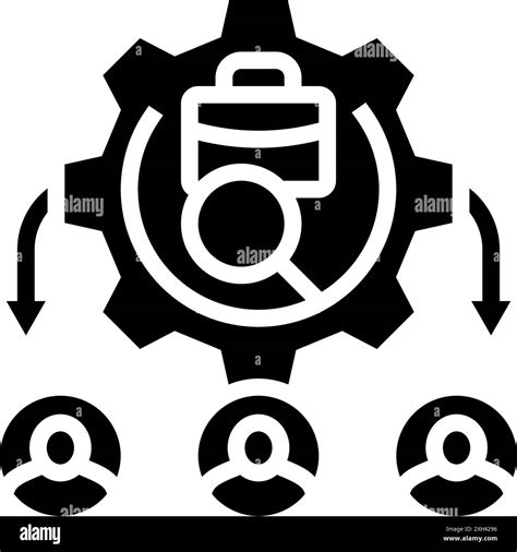 Applicant Tracking System Ats Glyph Icon Vector Illustration Stock Vector Image And Art Alamy