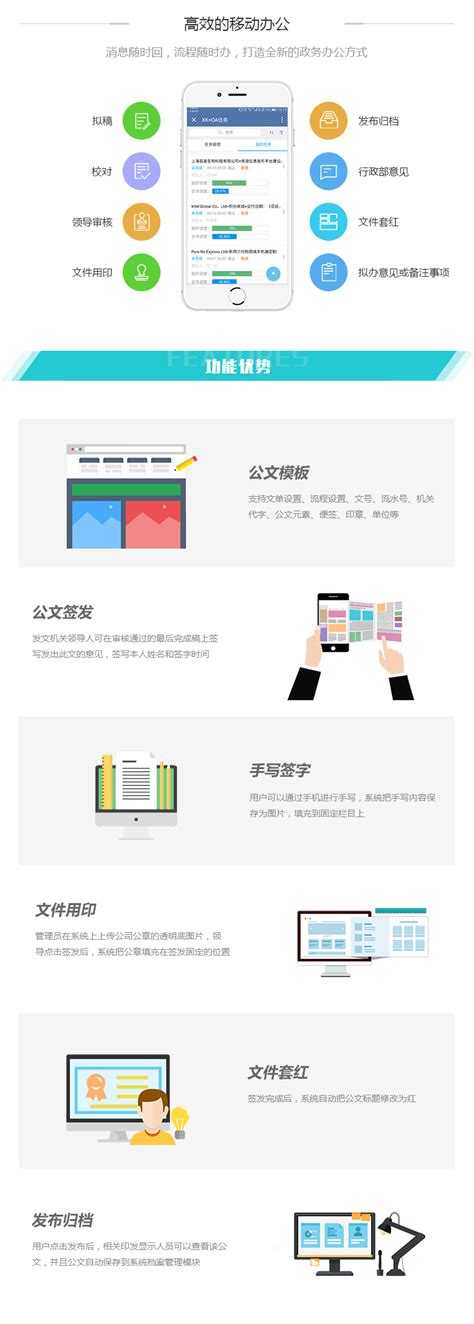 政务公文系统开发，政府机关电子公文发布，企业公文收发流转审批