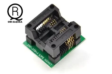 Programmer Sop8 Adapter Socket 200mil Om Elqura