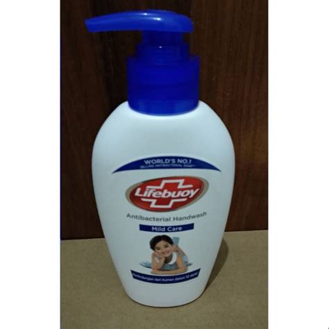 Jual Lifebuoy Antibacterial Handwash Mild Care 200 Ml Shopee Indonesia