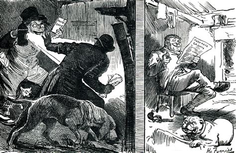 Детективная Работа Провал Критика Полиции Джек Потрошитель Эпохи 19 Века — стоковая векторная