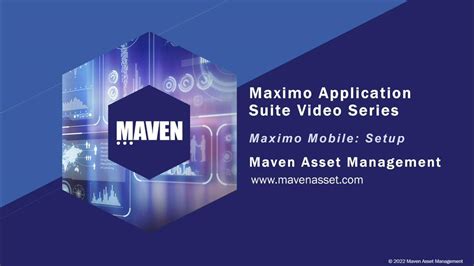Maximo Mobile Setup Youtube
