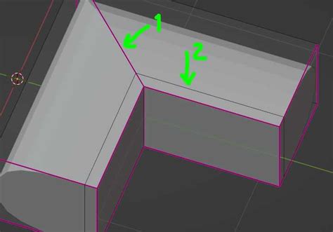 Modeling When Using Mean Crease On Subdivision Modifier It Makes The Edge Straight The Way It