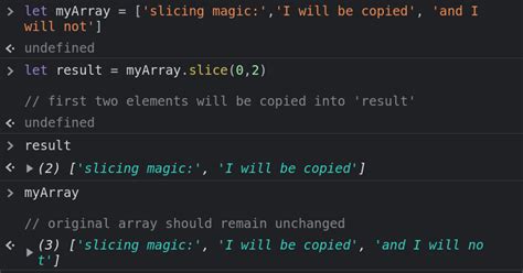 Javascript Explained Slice Method Of Arrays Thread From Sumit Javascript React