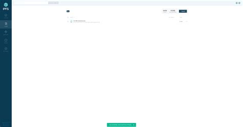Feat Add Success Notification On Set Pinning Action By Xrazis · Pull Request 2038 · Ipfs