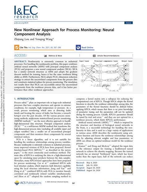 Pdf Process Monitoring Using A Novel Robust Pca Scheme