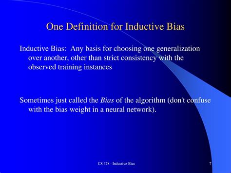 PPT Inductive Bias How To Generalize On Novel Data PowerPoint Presentation ID 2130562