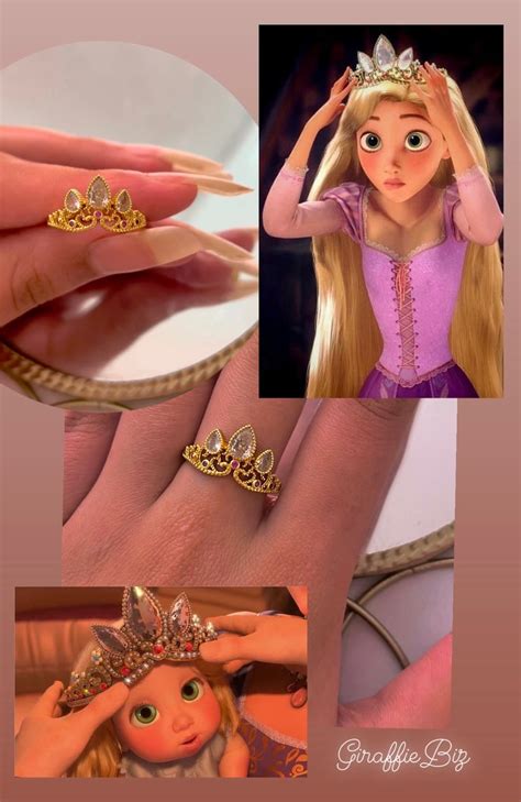 Rapunzel Crown Ring ♡ Giraffiebiz